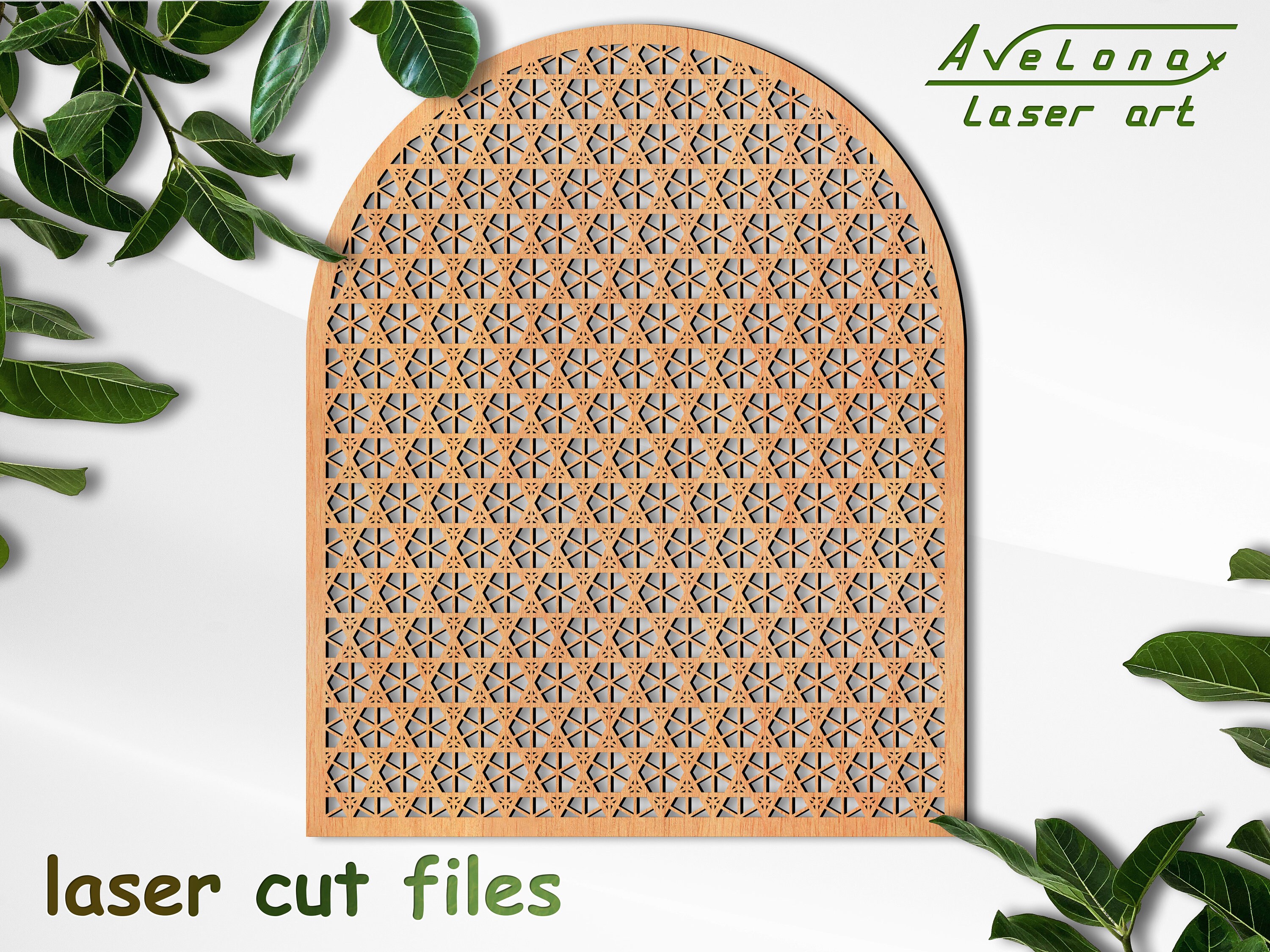 Rattan Arch Svg, Arch Geometric Ornament Laser Cut File, Arch Sign ...