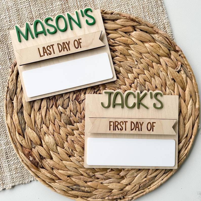 Back to School Sign | B2S Board | First Day of School Sign for Kids ...