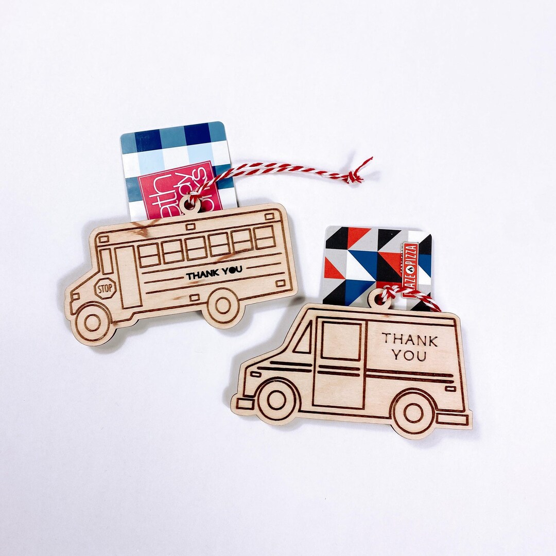 Delivery Driver Gift Bus Driver Gift Card Holder Christmas Gift for ...