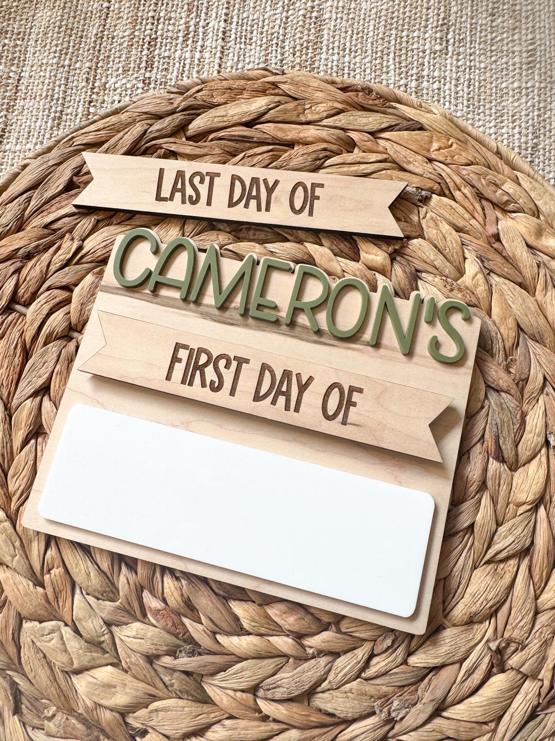 Back to School Sign | B2S Board | First Day of School Sign for Kids ...