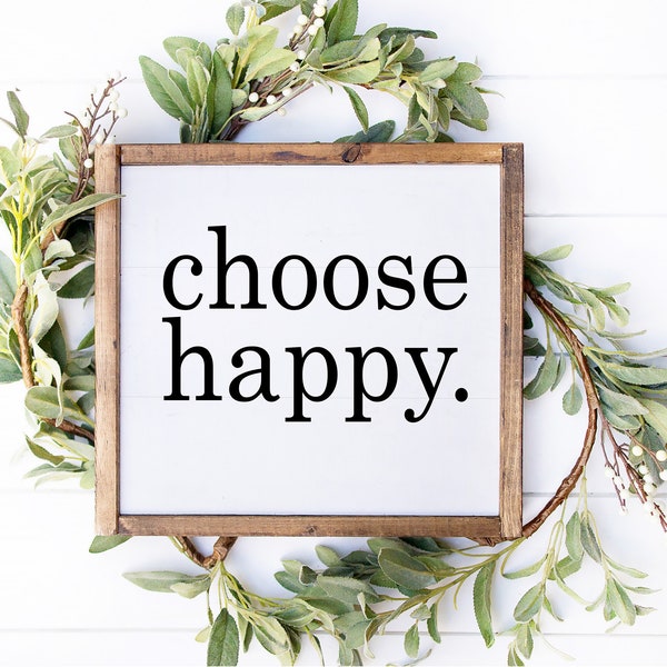 Choose Happy - Etsy
