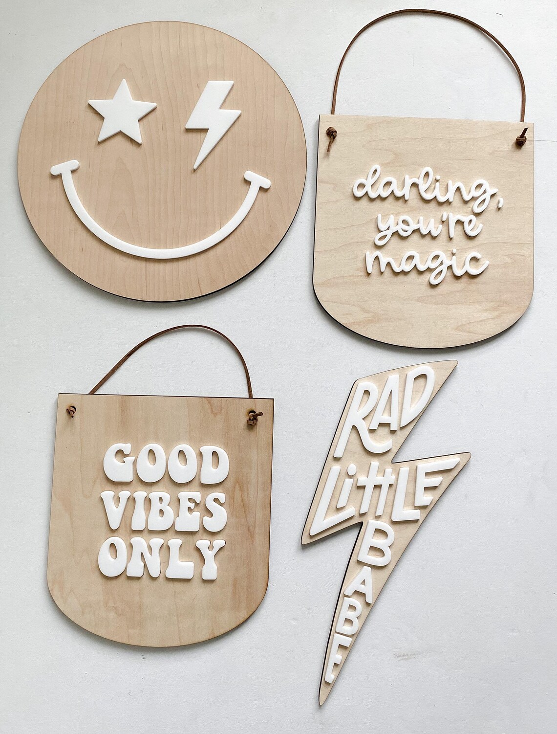 Happy Face Sign | Rad Smiley Sign | Wall Decor | Retro Decor ...