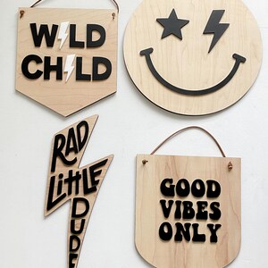 Happy Face Sign | Rad Smiley Sign | Wall Decor | Retro Decor ...
