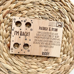 Welcome Back Elf Christmas Sign Christmas Holiday Decor for Kids Elf ...