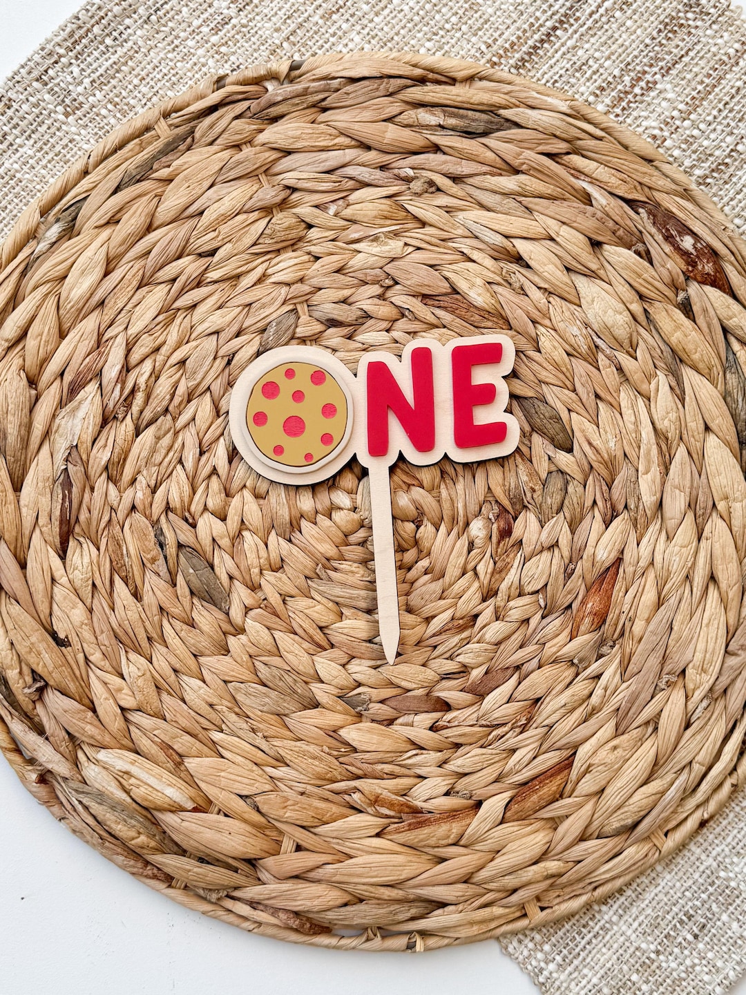First Year Cake Topper | Pizza First Birthday | Smash Cake | 1st ...