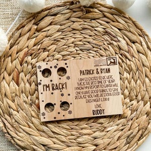 Welcome Back Elf Christmas Sign Christmas Holiday Decor for Kids Elf ...