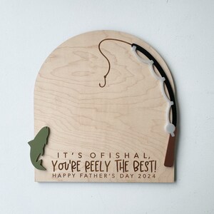 Fathers Day Gift | Handprint Sign | Dad | Gift for Papa | Personalized ...