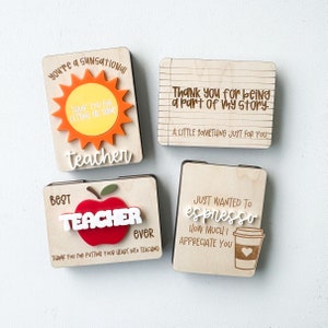 Teacher Appreciation Gift Card Holder | End of School Year Gift ...