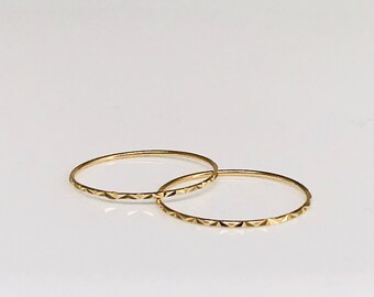 18k gold ring | Etsy