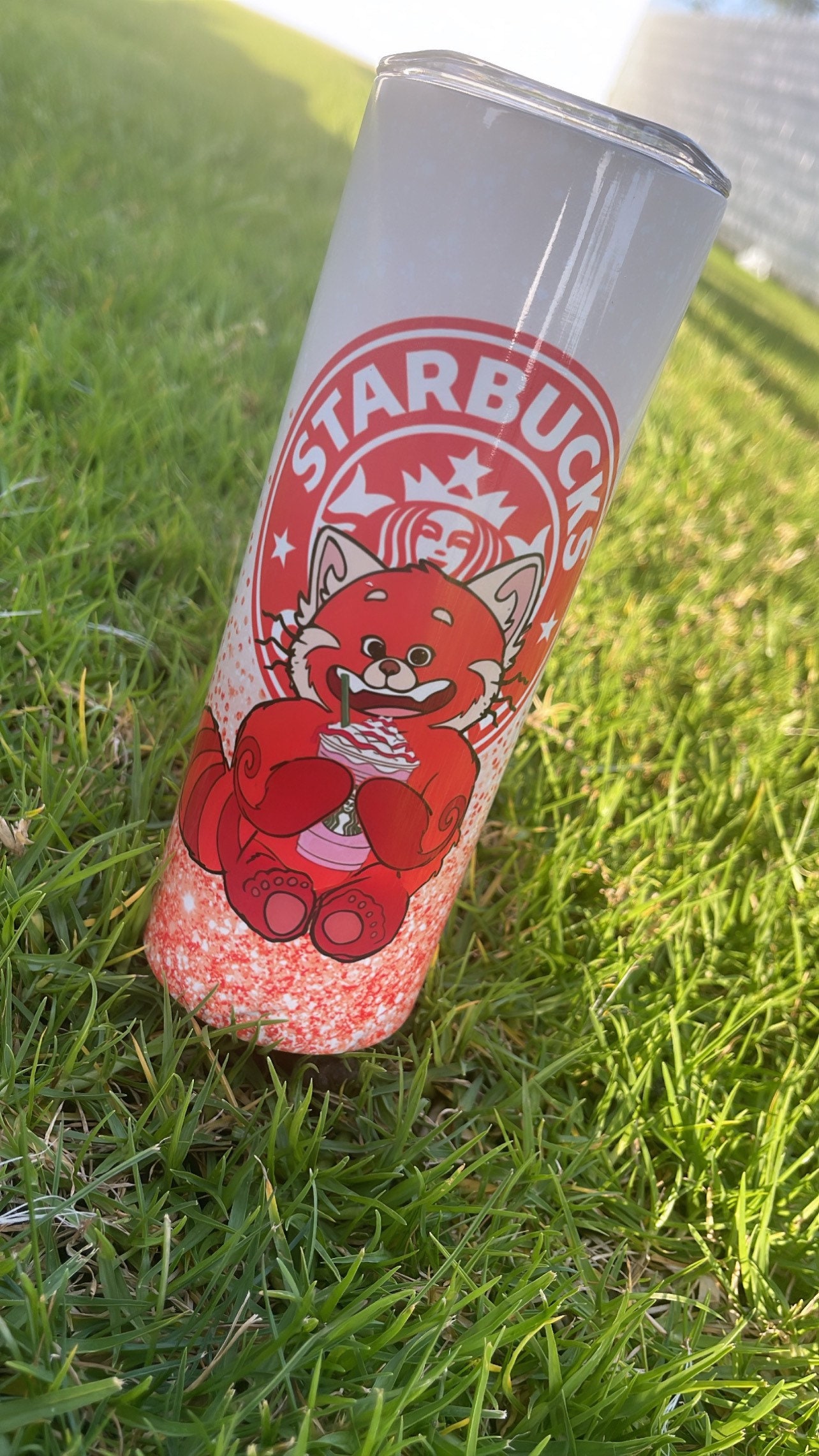 Turning Red Tumbler// Turning Red 20oz Skinny Tumbler//turning - Etsy