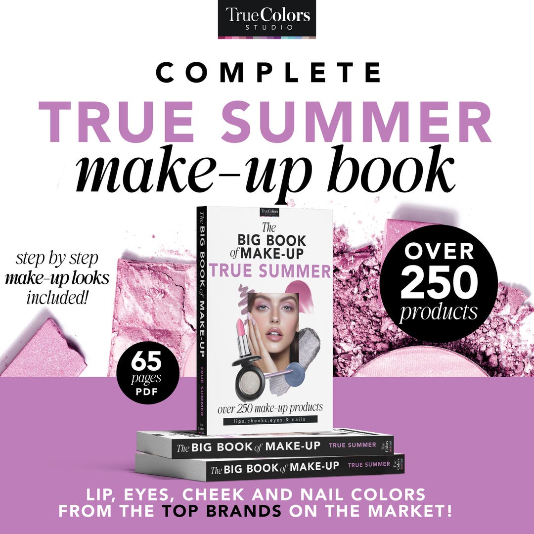 True Summer Make-up Guide Lipstick Cool Summer Toned Make-up Summer ...