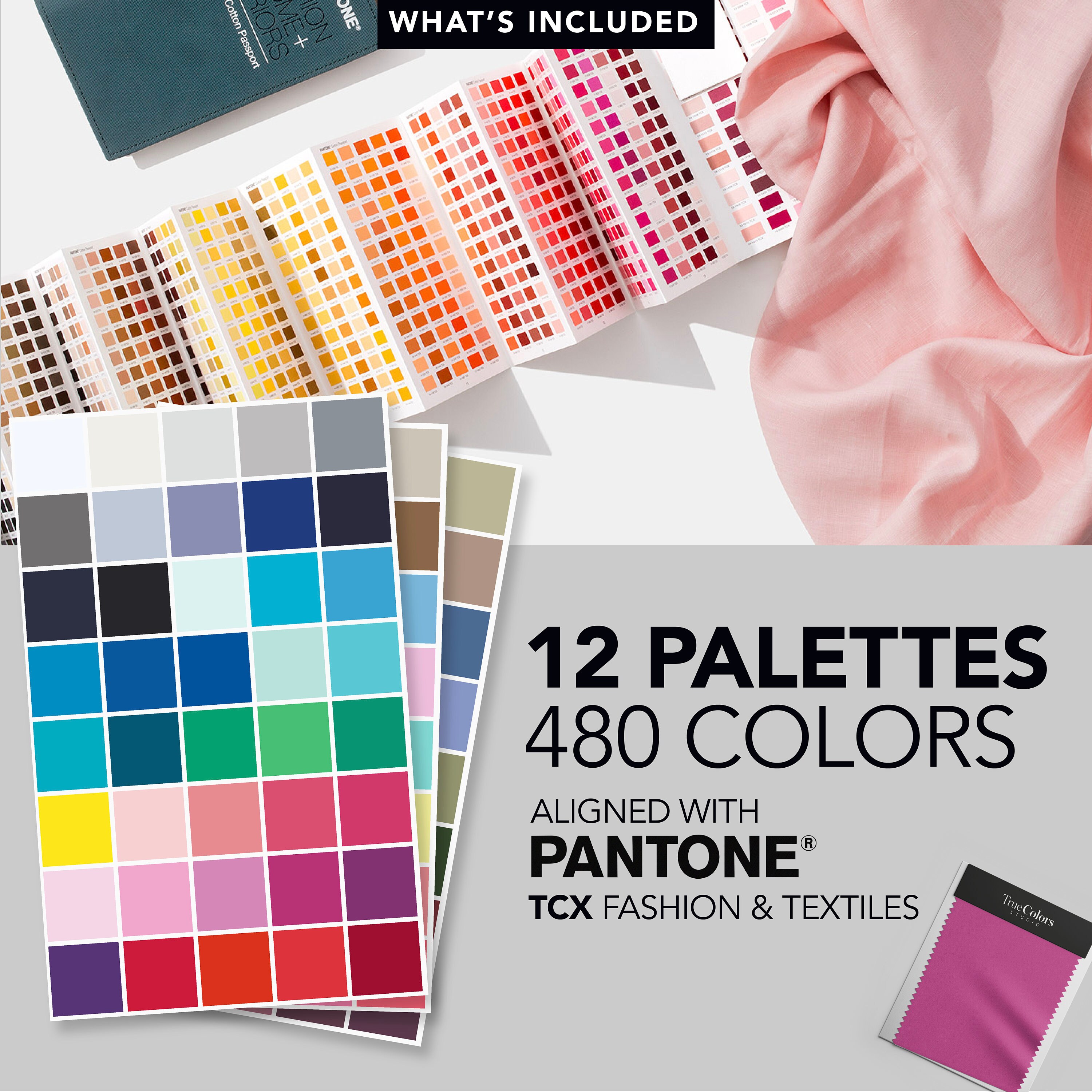 Self Color Analysis Ebook Guide Seasonal Color Palette 12 Seasons ...