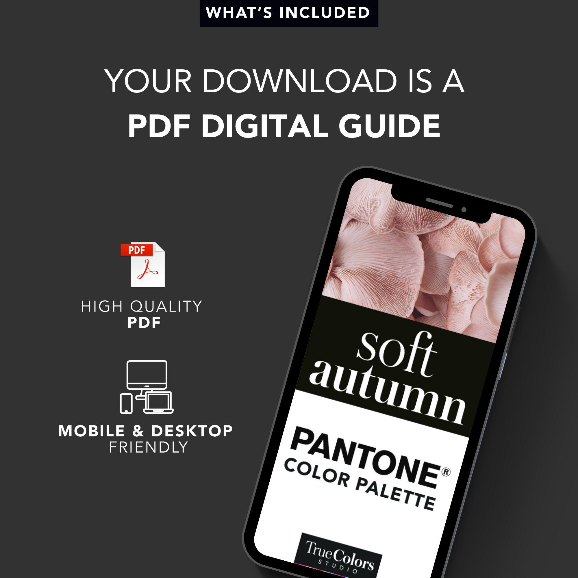 Soft Autumn Color Palette Soft Autumn Colour Swatch Wardrobe Color ...