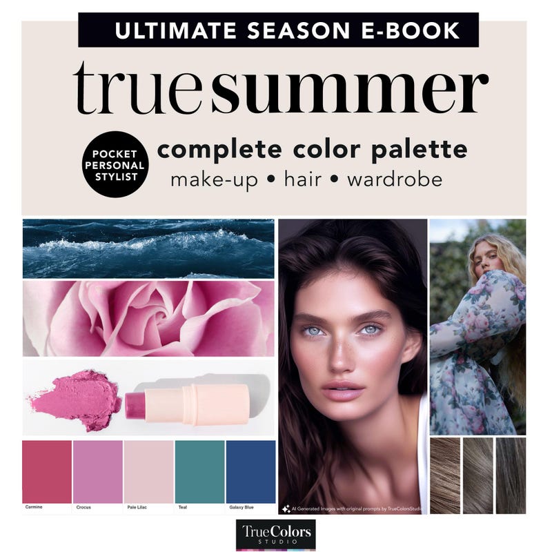 Cool Summer Color Season - Etsy