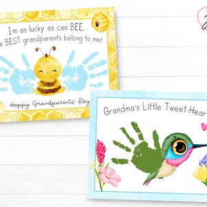 Grandparents Day Gifts, Grandma and Grandpa Personalized Cards, DIY ...
