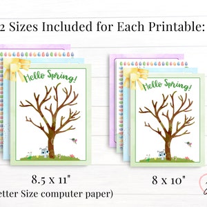 Preschool Hands on Art Activities Set for Spring, Handprint Crafts for ...