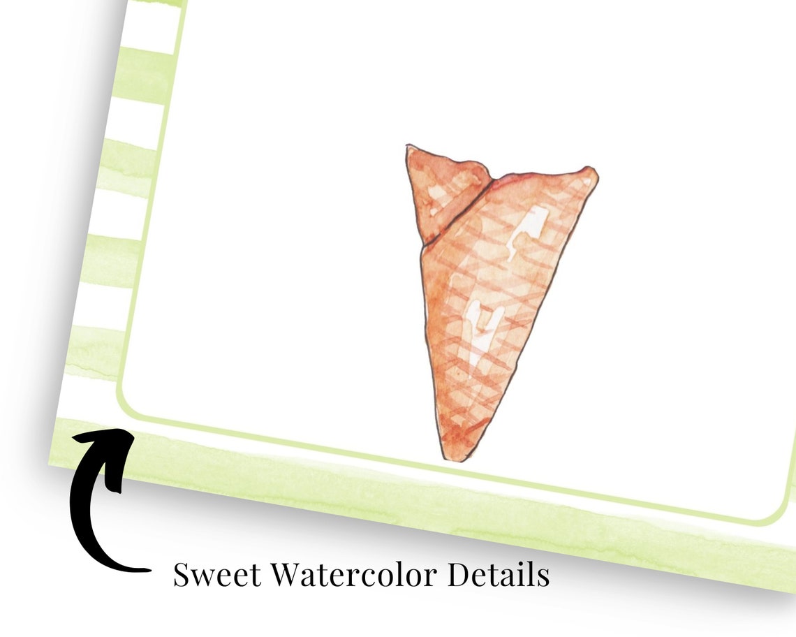 Summer Craft Activity for Toddlers Ice Cream Handprint Art - Etsy