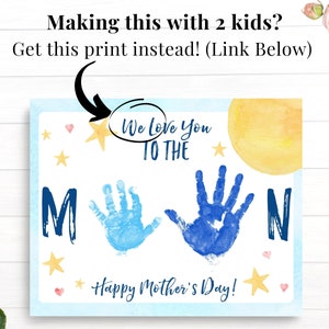 I Love You to the Moon and Back Mother's Day Gift From - Etsy