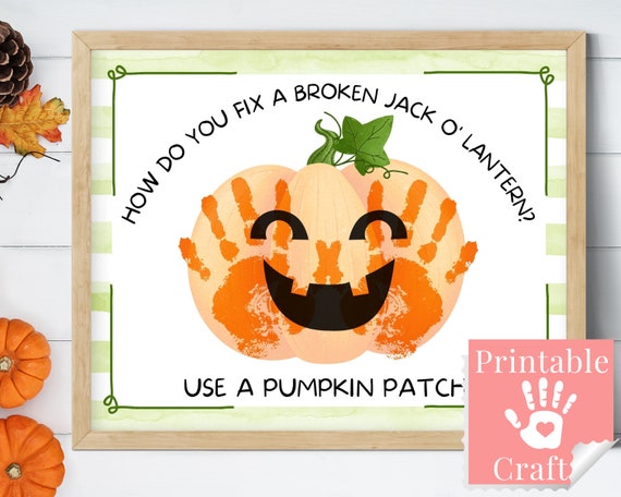 Jack O Lantern Face Template Kids Halloween Printable - Etsy