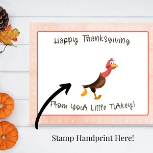 Your Little Turkey Handprint Craft for Thanksgiving, Art Activity for ...