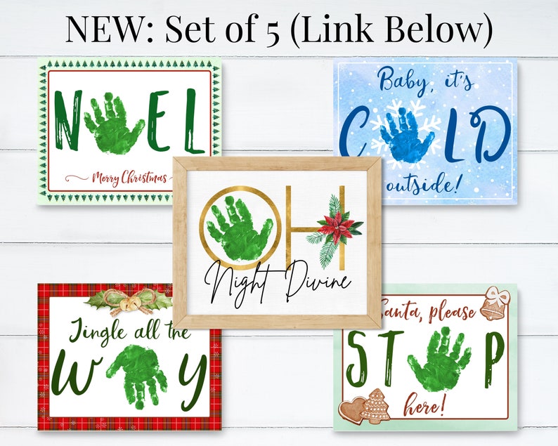 Handprint Christmas Gift Religious Holiday Craft Kits for - Etsy