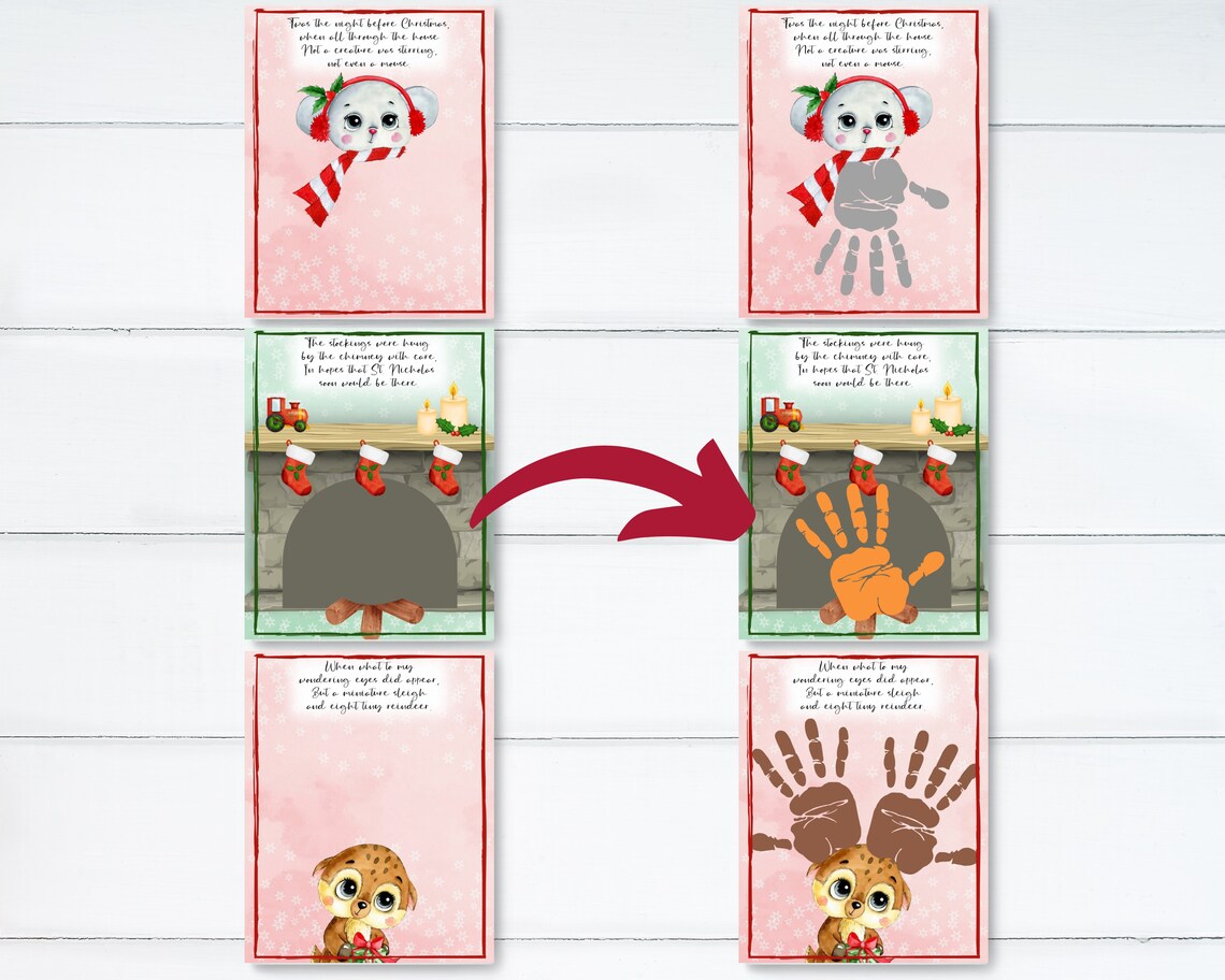 Personalized Night Before Christmas Book for Kids, DIY Christmas Gift ...