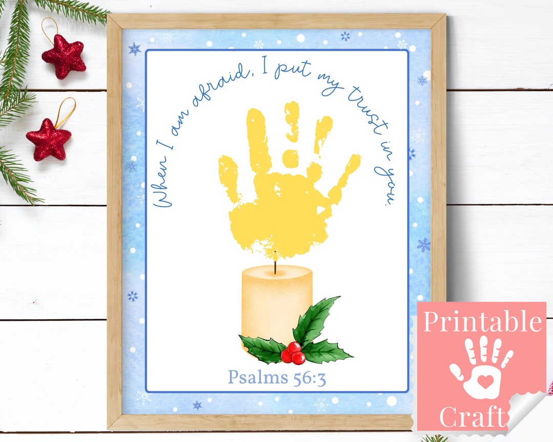 Christmas Prayer Arts and Crafts for Kids, Printable Christmas Gifts ...