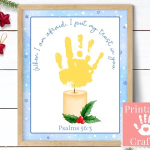 Christmas Prayer Arts and Crafts for Kids, Printable Christmas Gifts ...