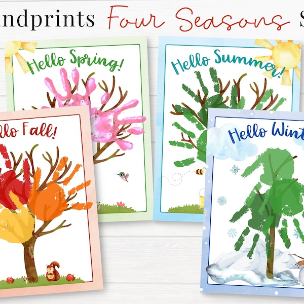 Four Seasons Art - Etsy