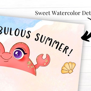 Summer Crab Handprint Craft for Preschool or Daycare, Toddler Painting ...