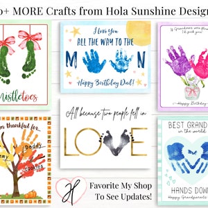 Hello Spring Printable for Kids, Preschool Class Handprint Craft ...