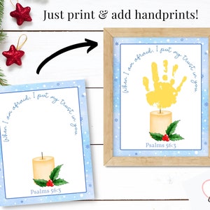Christmas Prayer Arts and Crafts for Kids, Printable Christmas Gifts ...