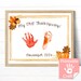 Happy Fall Y'all Handprint Sign, Preschool Activities for Autumn ...