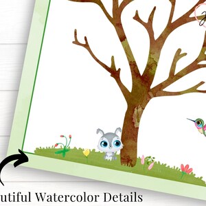 Hello Spring Printable for Kids, Preschool Class Handprint Craft ...