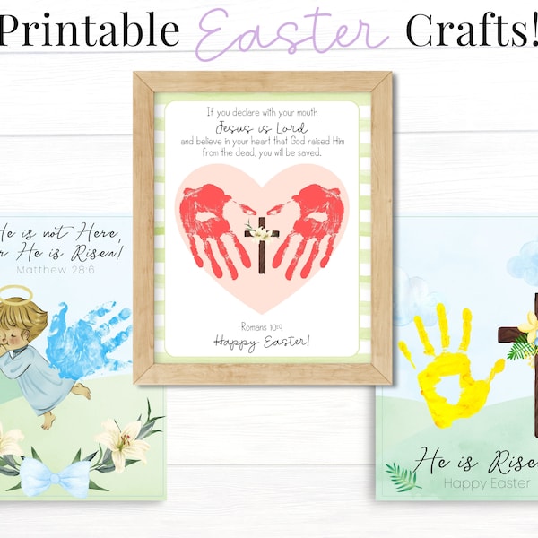 Handprint Bible Verse - Etsy