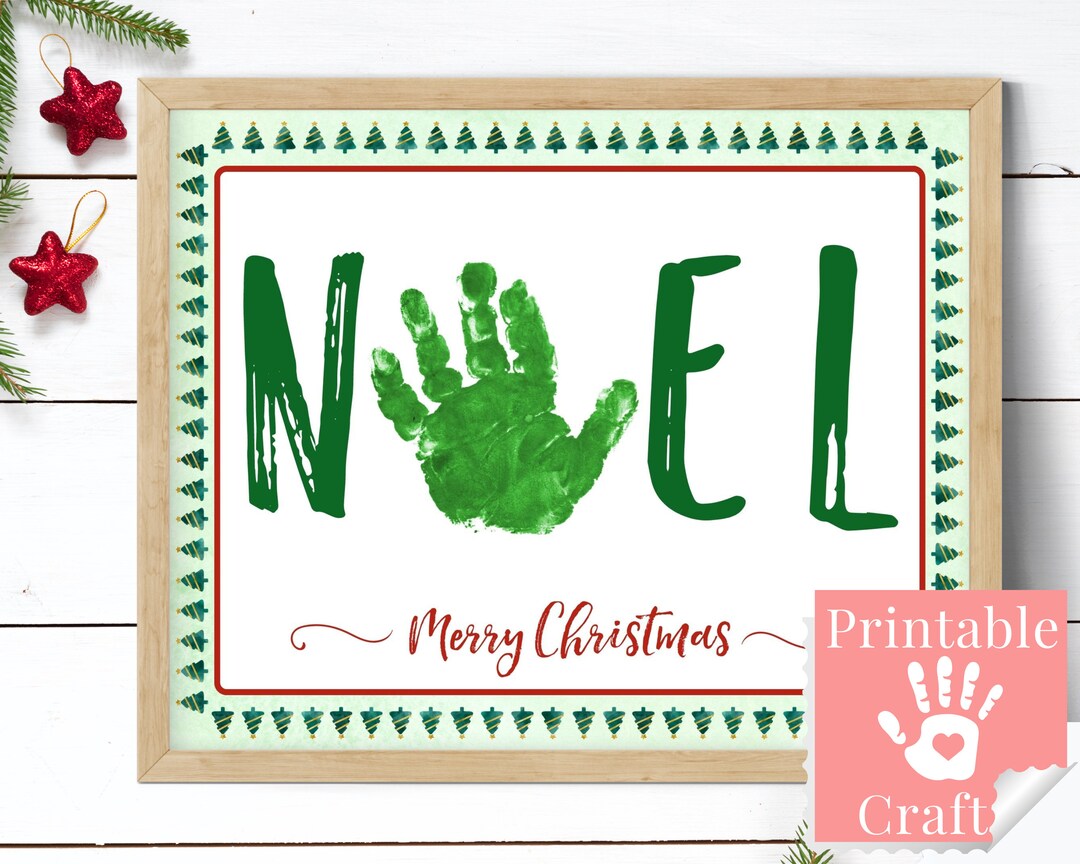 Handprint Christmas Gift, Religious Holiday Craft Kits for Kids, Sunday ...