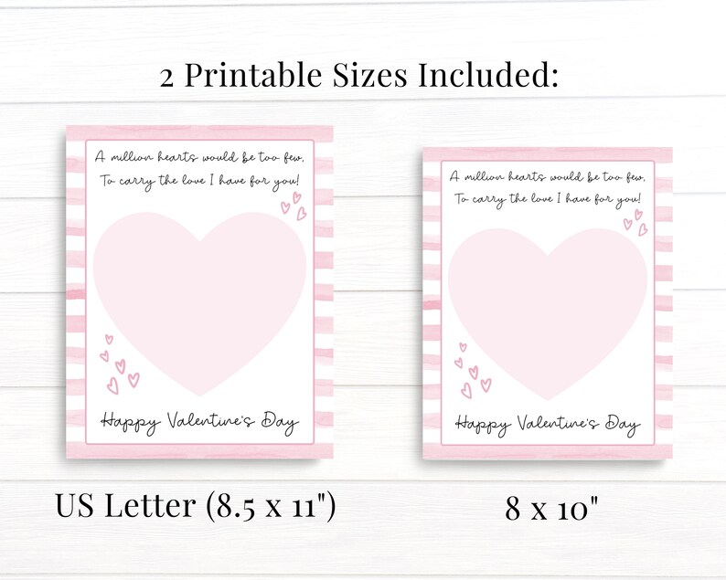 I Love You Gifts for Mom and Dad Valentines Day Card Template - Etsy