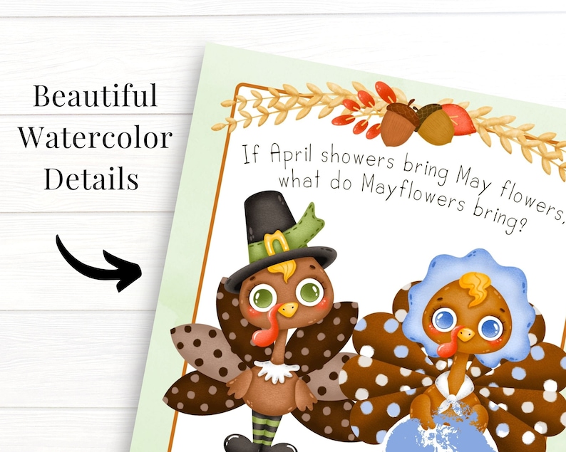 Thanksgiving Pilgrim Craft for Preschool, Printable Kids Art, Handprint ...