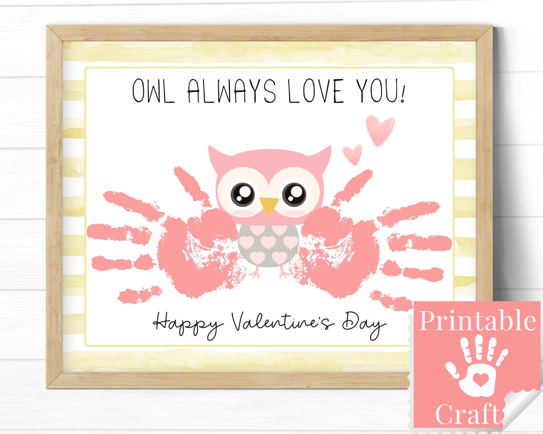 Valentines Day Cards for Kids, Printable Valentine Gifts, Preschool ...