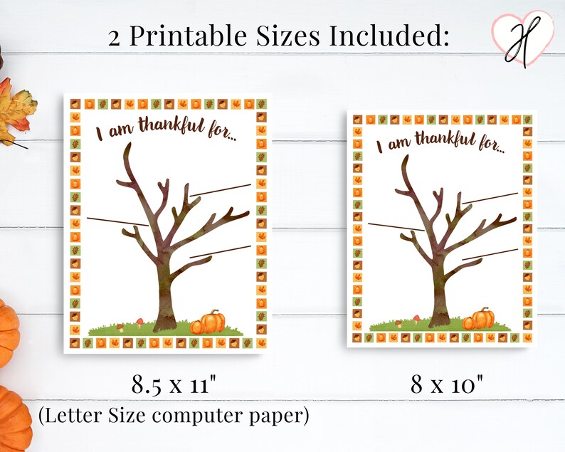 Thanksgiving Handprint Tree Craft: I Am Grateful for Preschool ...