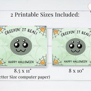 Creepin It Real Halloween Spider Handprint Craft for Kids, October ...