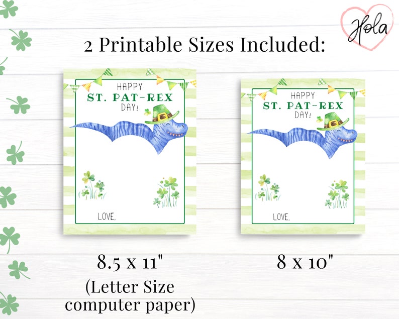 Dinosaur Handprint Art St Patricks Day Crafts for Kids - Etsy