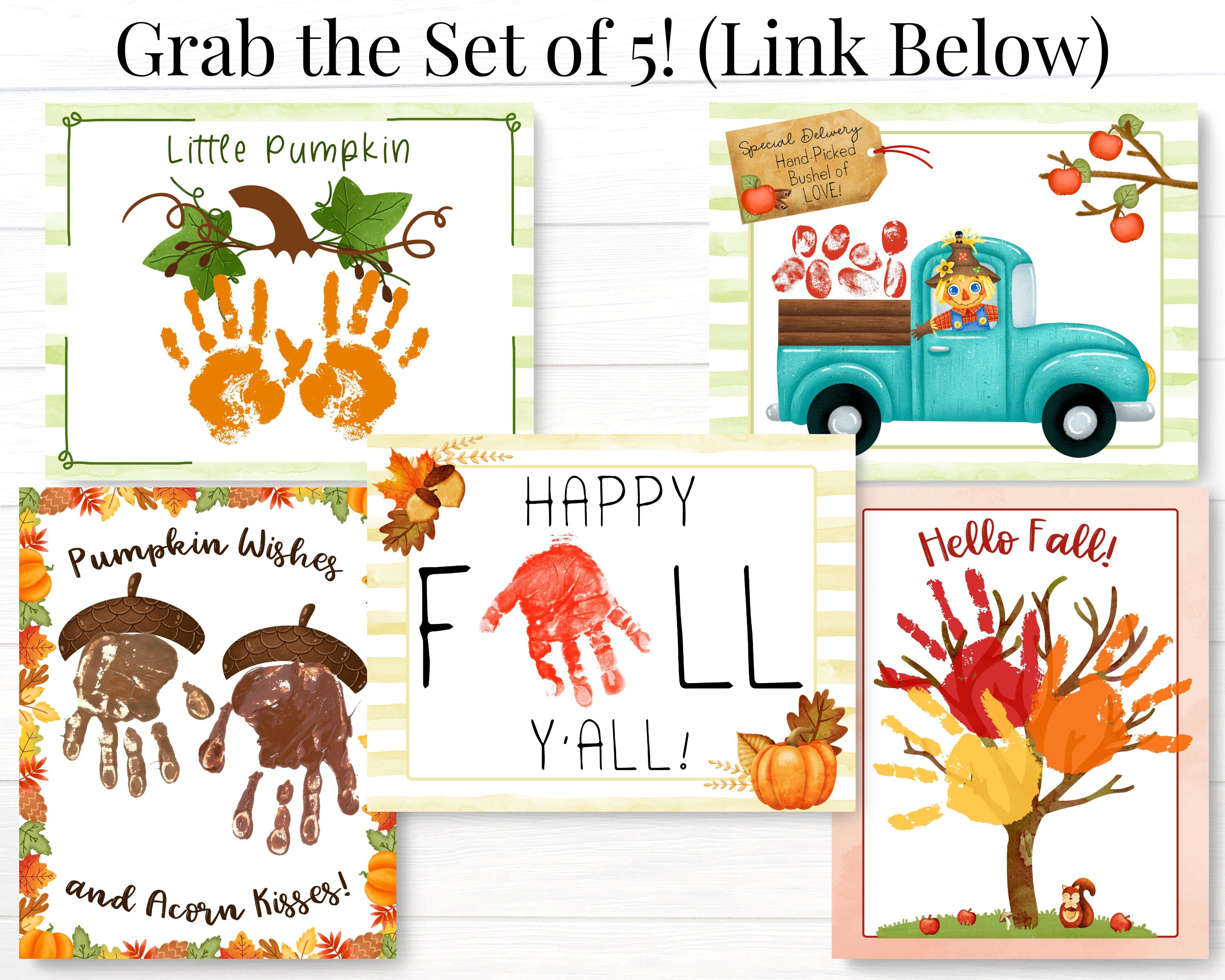 Fall Preschool Arts and Crafts, Pumpkin Wishes and Acorn Kisses ...