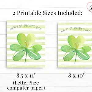 St Patricks Day Handprint Activity, March Craft for Kids, Green Clover ...
