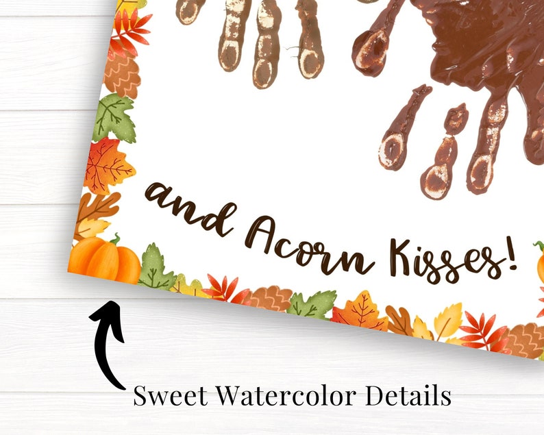 Fall Preschool Arts and Crafts, Pumpkin Wishes and Acorn Kisses ...