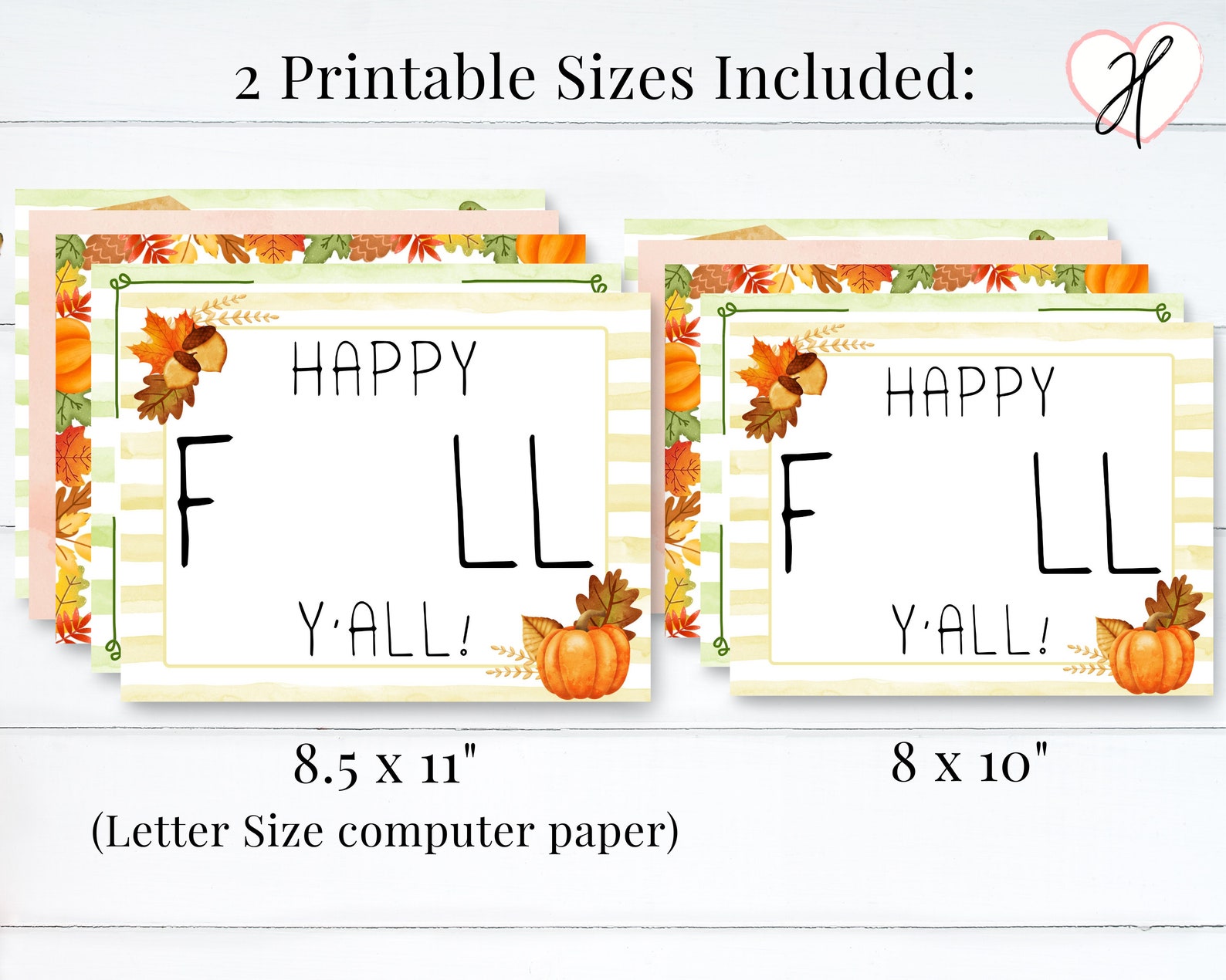 Fall Crafts for Kids, Preschool Toddler Printable Set, Daycare ...