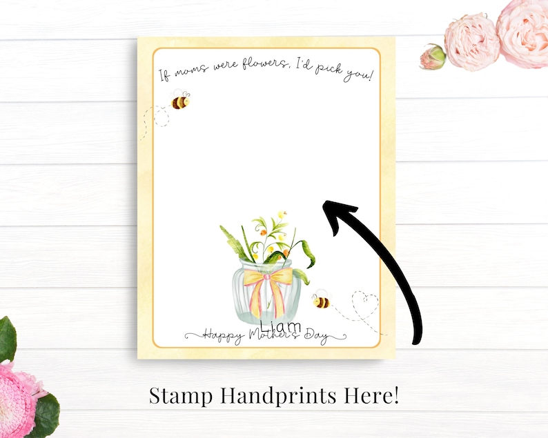 Preschool Printable Mothers Day Crafts, Kindergarten Gifts for Mom ...