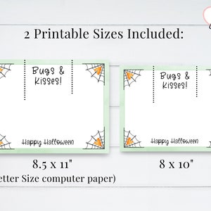 Halloween Printable Bugs and Kisses, Toddler Painting Activity, Spider ...