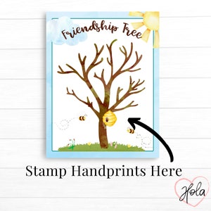Friendship Gifts Kids, DIY Activities for Kids, Preschool Handprint Art ...