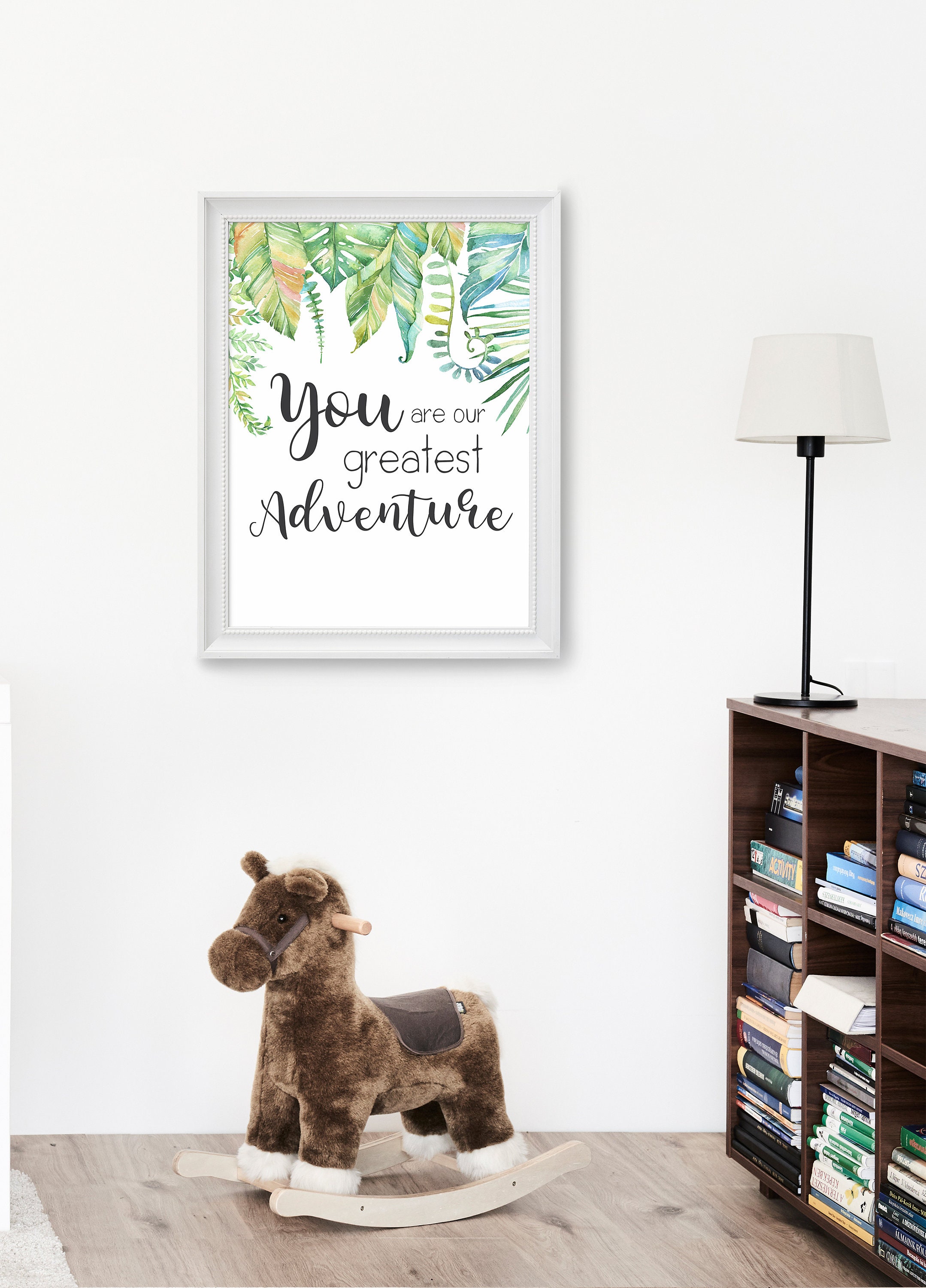 You Are Our Greatest Adventure Wall Art Tree Nursery Print | Etsy